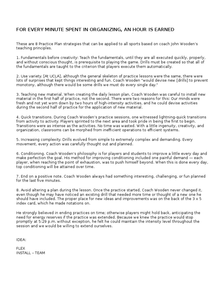 For Every Minute Spent in Organizing | PDF | Cognition | Psychological ...