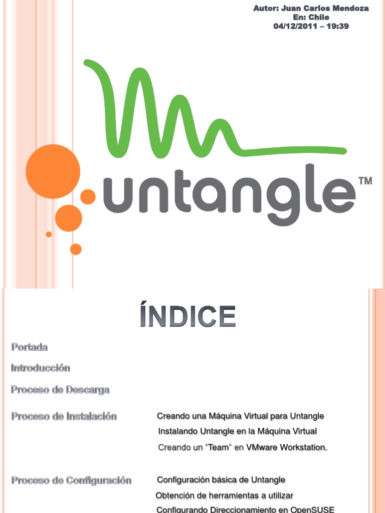 Untangle 9 03 PDF | PDF | Point and Click | Cortafuegos (informática)