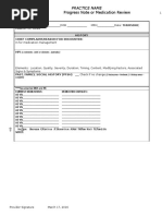 Psych - H&P Template | PDF | Cognition | Abnormal Psychology