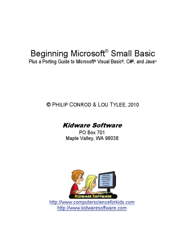 Beginning Microsoft Small Basic | PDF | Basic | Installation (Computer Programs)