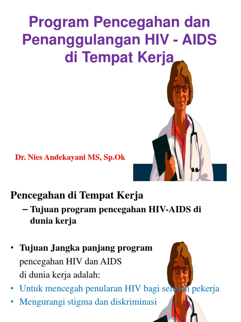 21.Dr - Nies.program Pencegahan Dan Penanggulangan HIV - AIDS | PDF