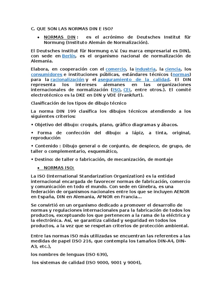 Normas Din | PDF | Referencia | Ingeniería