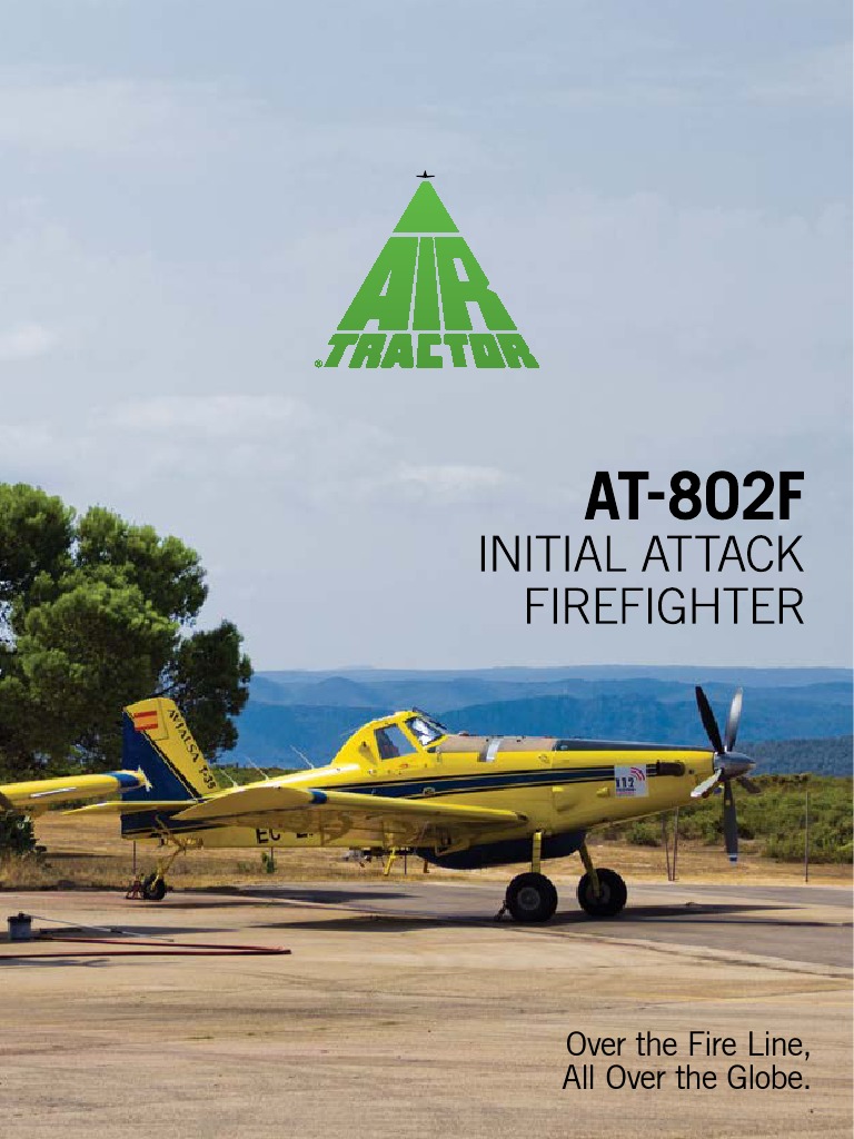 Air Tractor AT-802F Firefighting Efficiency | PDF | Aerial Refueling ...