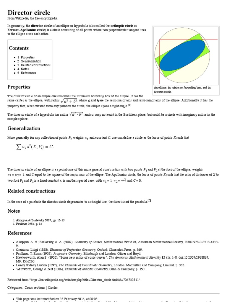 Director Circle | Ellipse | Circle