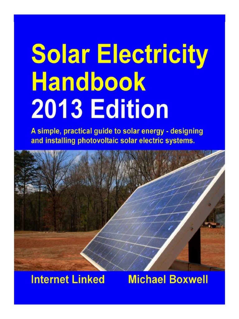 Solar Electricity Handbook | PDF