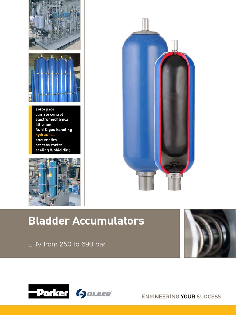 Bladder Accumulators | PDF | Valve | Gas Compressor
