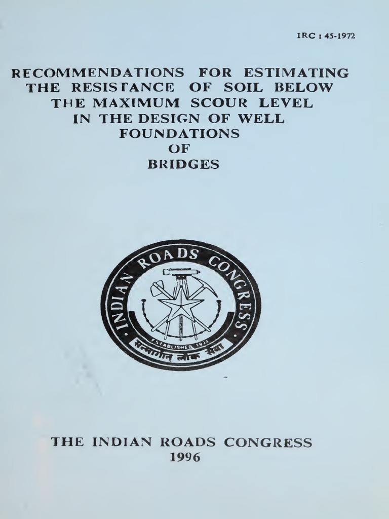 Irc 45 - 1972 | PDF | Structural Load | Friction