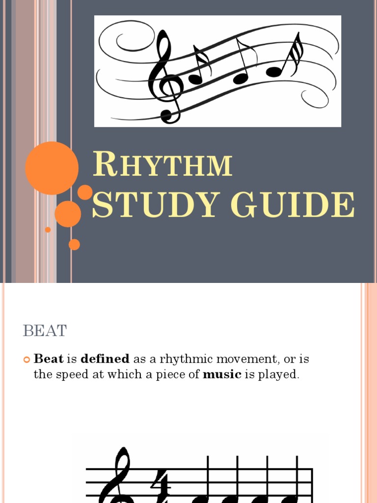 Final Rhythm Study Guide | PDF