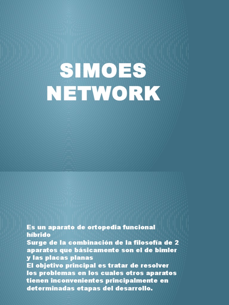 Simoes Network | Descargar gratis PDF | Ortodoncia | Bienestar