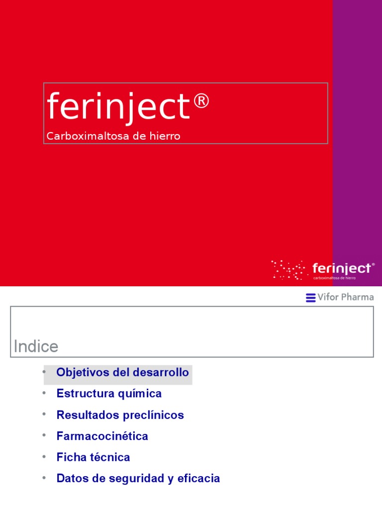 Fer Inject | PDF | Especialidades Medicas | Medicina CLINICA