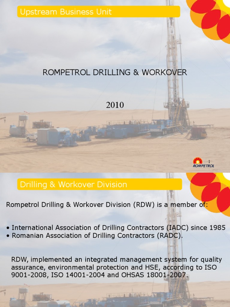 Drilling & Workover Expertise | PDF | Oil Well | Drilling Rig