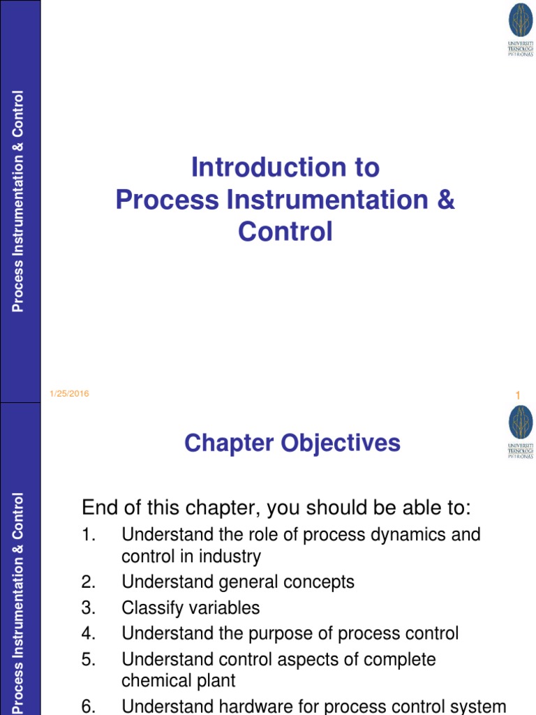 Introduction To Process Instrumentation & Control | PDF | Instrumentation | Process Control