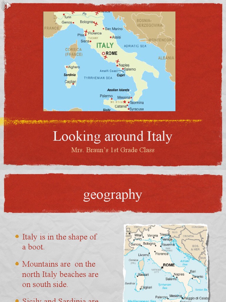 Exploring Italy: Geography and Culture | PDF | Italy | Sicily