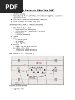 Playcall Sheet Blank Template | PDF | American Football | Sports