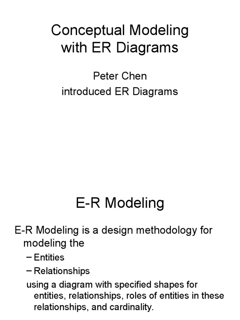 Conceptual Model Example Er Diagram Er Diagram For Company I