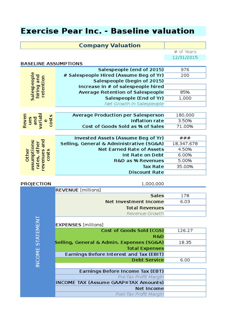 Risk Management - Initial Baseline | PDF | Market Capitalization | Revenue
