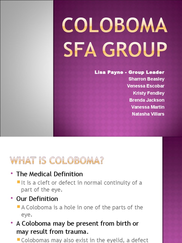 Lisa Payne - Group Leader: Sharron Beasley Venessa Escobar Kristy ...