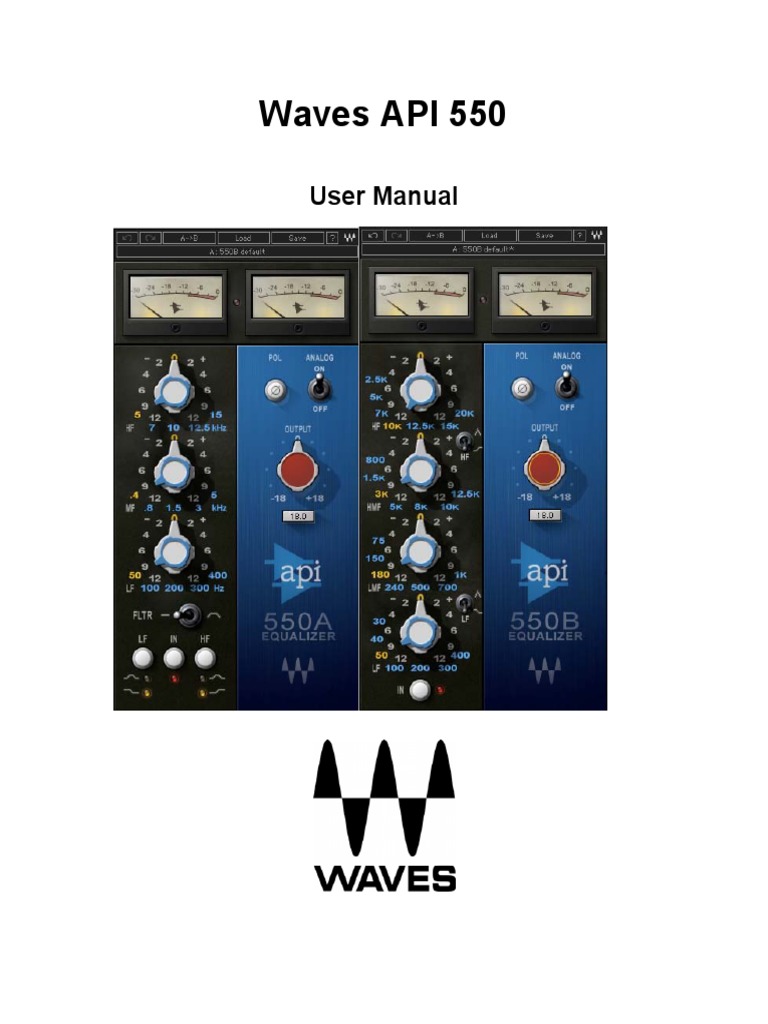 Waves_API-550 | Equalization (Audio) | Software