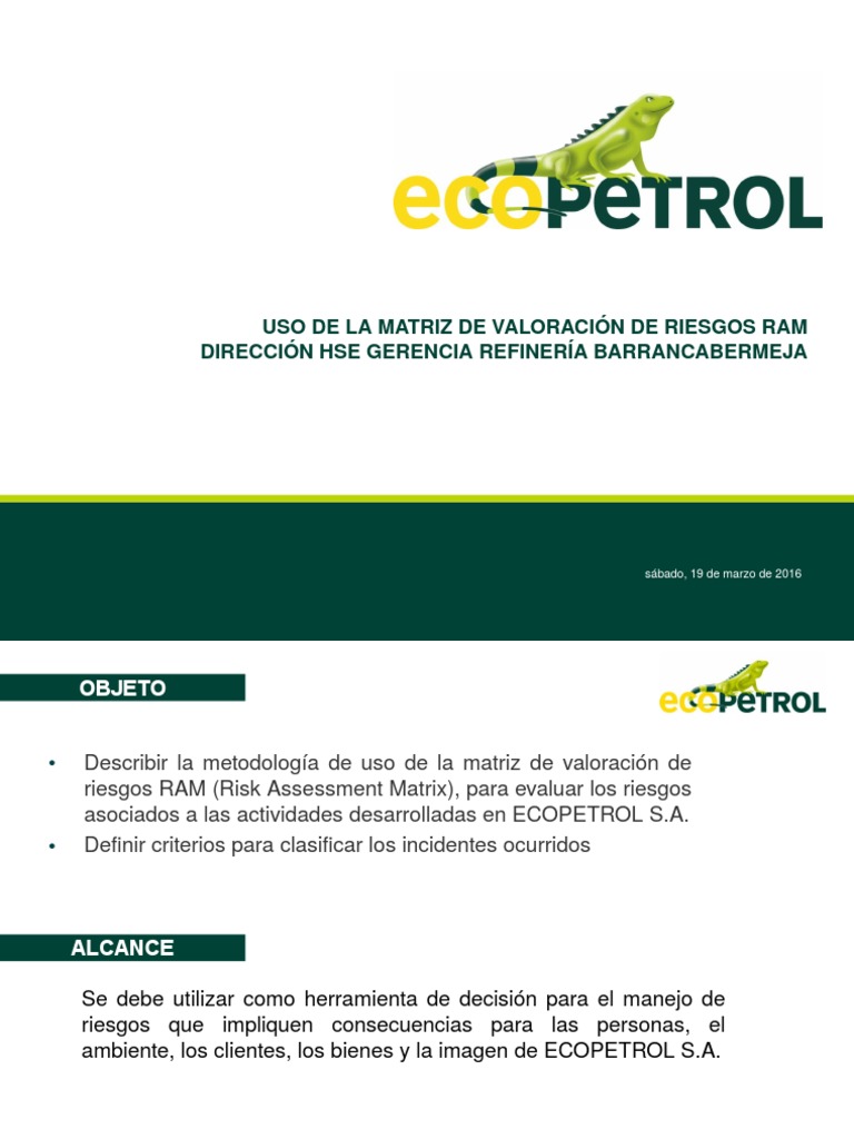 Uso Matriz Ram Presentación | PDF