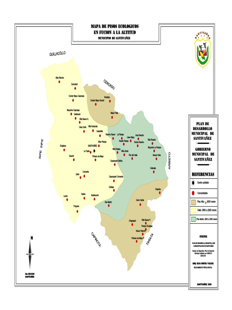 Mapa de Pisos Ecologicos | PDF