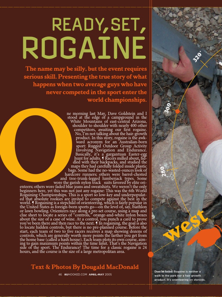 Rogaine | PDF | Leisure | Sports