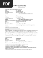 Contoh Surat Gugatan Perdata | PDF | Hukum