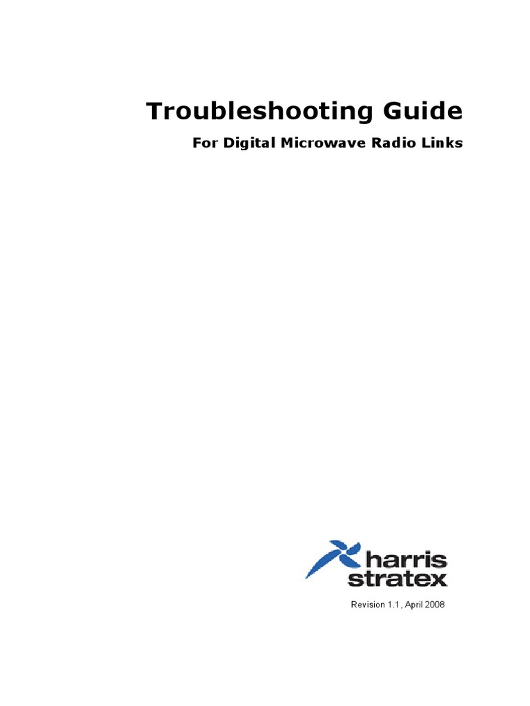 Harris Stratex Troubleshooting Guide | PDF | Electromagnetic ...