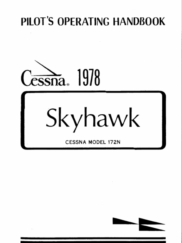 Cessna 172N POH | PDF