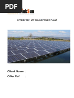 SOLAR PV PLANT Commissioning Forms For PV | PDF | Photovoltaics ...