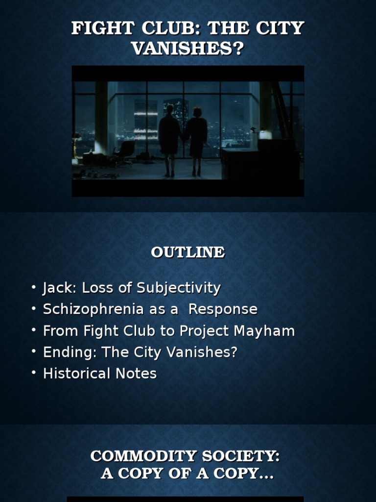 Fight Club Analysis: Themes & Symbolism | PDF | Id