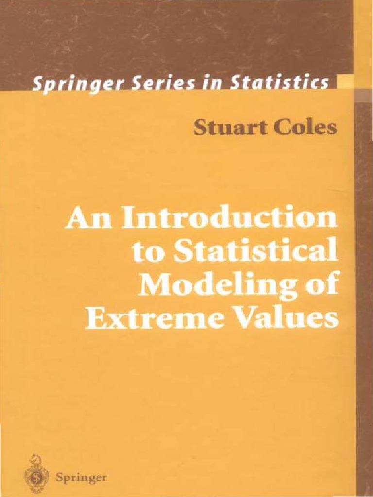 An Introduction To Statistical Modeling of Extreme Values | PDF | Statistics | Statistical Inference