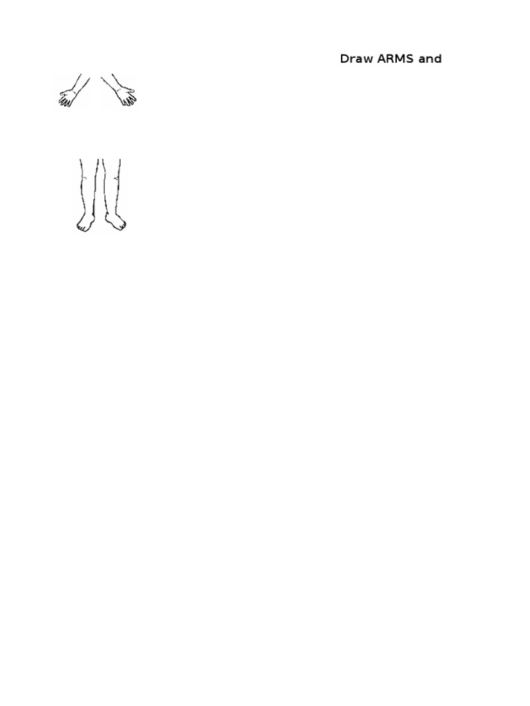 Drawing Arms and Legs Guide | PDF