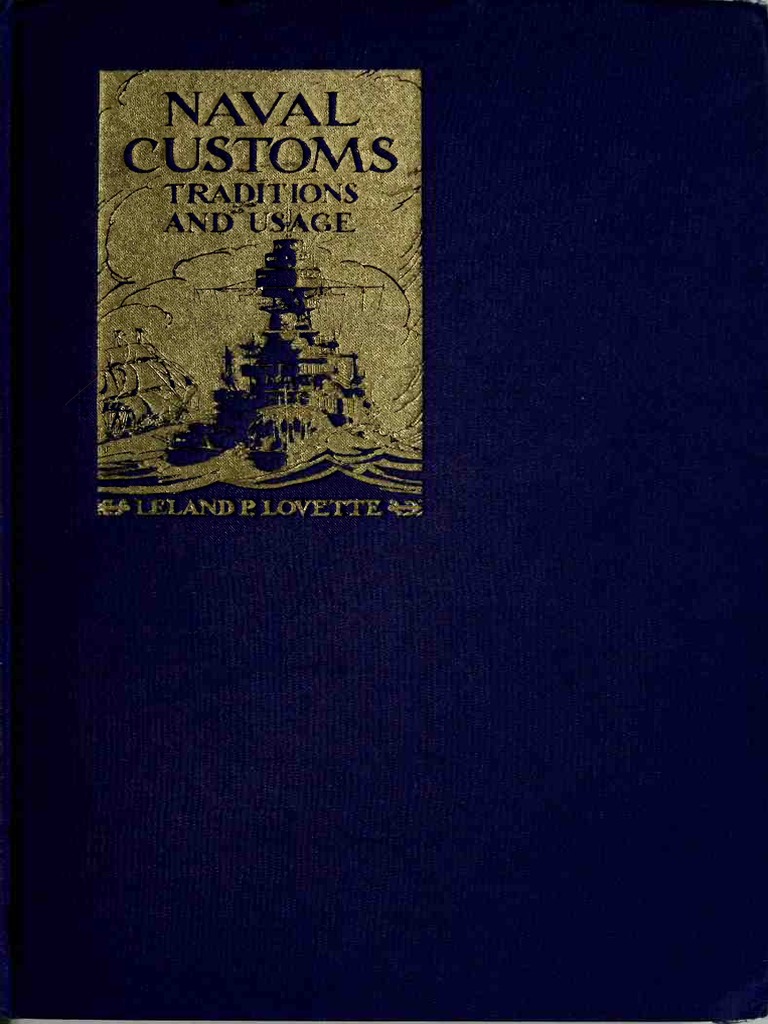 Naval Customs, Traditions and Usage | PDF | United States Navy | Navies