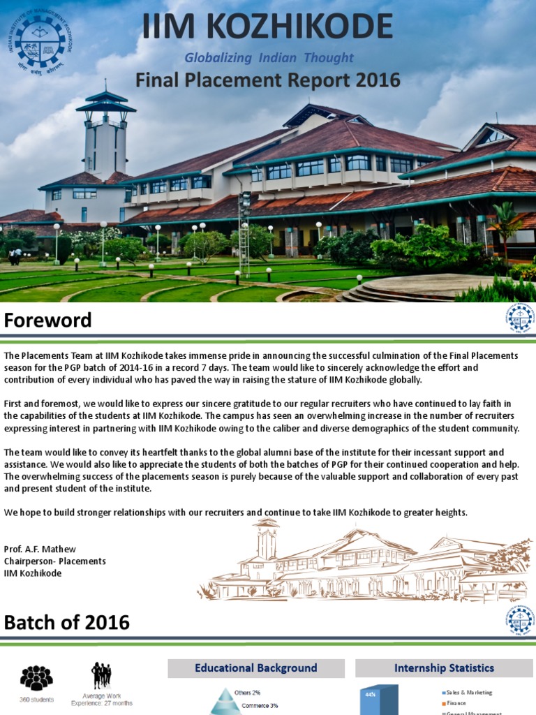 Placement Report | PDF
