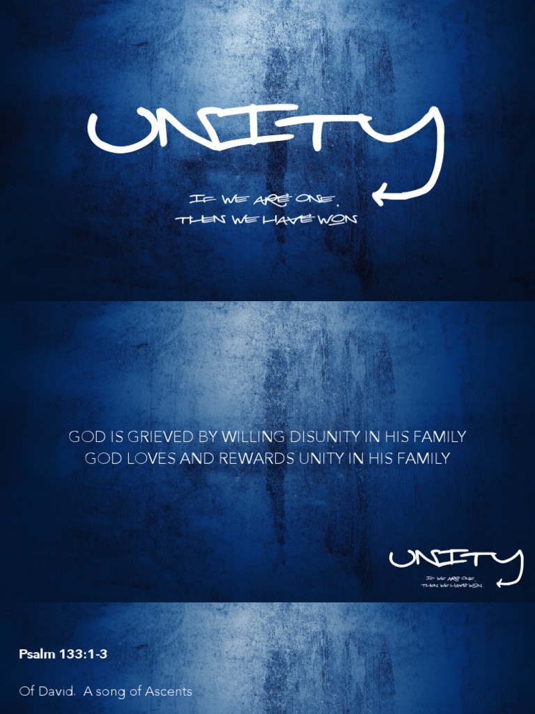 Unity - Part 2 | PDF | Aaron | Disciple (Christianity)