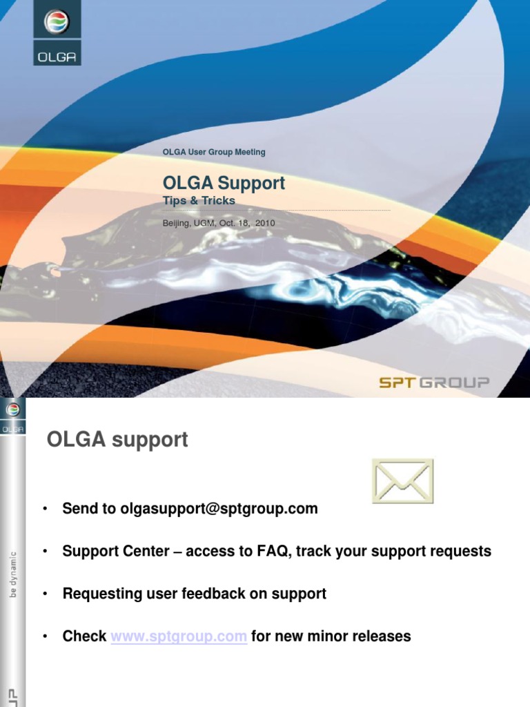 OLGA6 Tips & Tricks | PDF | Multi Core Processor | Fluid Dynamics