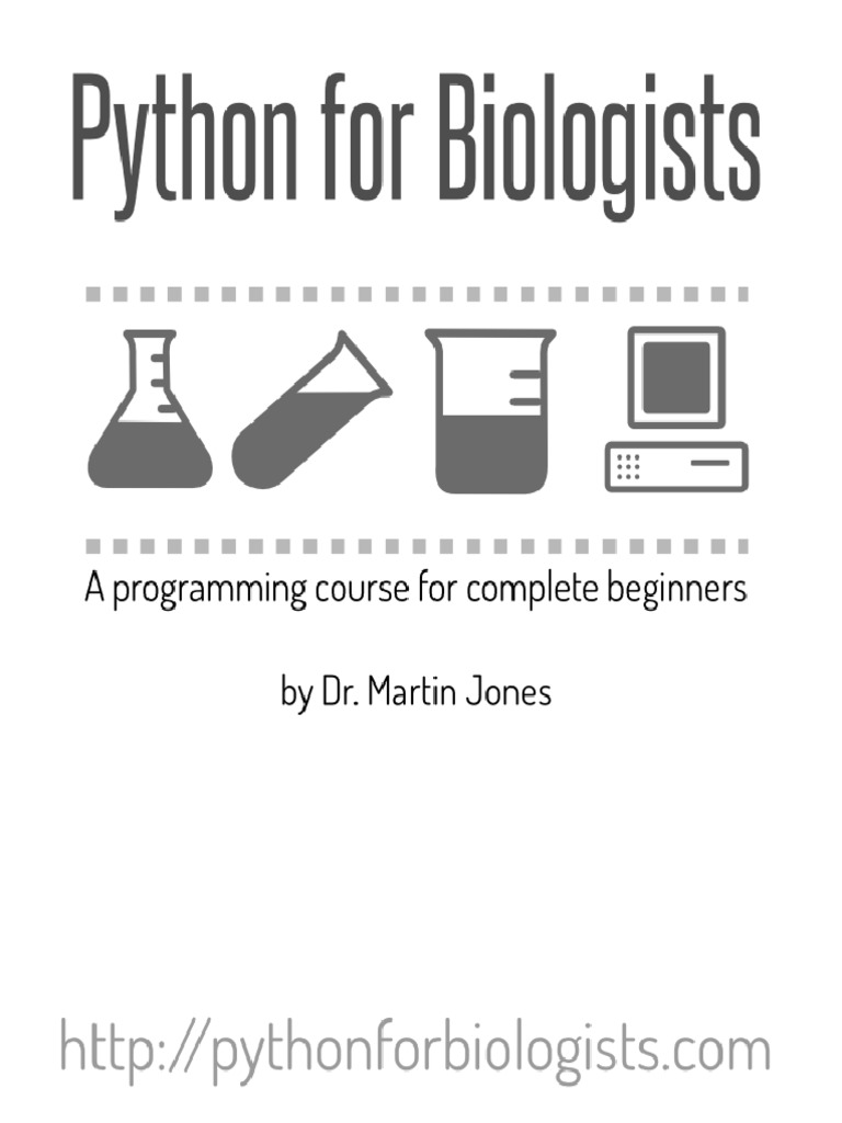 Python For Biologists | PDF | String (Computer Science) | Parameter (Computer Programming)