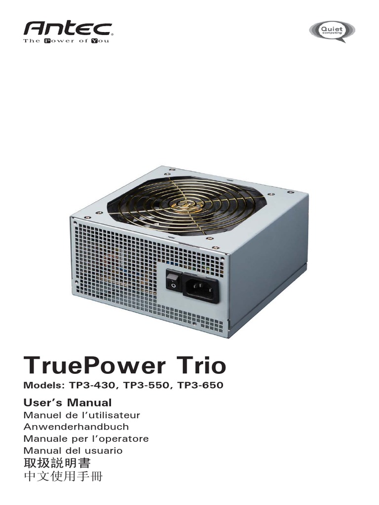 TRIO Manual en | PDF | Power Supply | Electrical Engineering