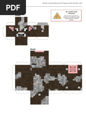 All Minecraft Animals Papercraft