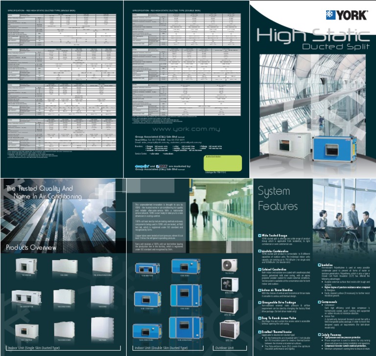 Air Cooled Package York YSB 1112 C | PDF | Mechanical Fan | Air ...