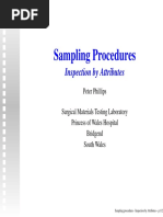 ISO Sampling Plans Iso2859 1 | PDF