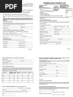 SACCO Membership Withdrawal Request Form 002 | PDF | Credit Union | Money