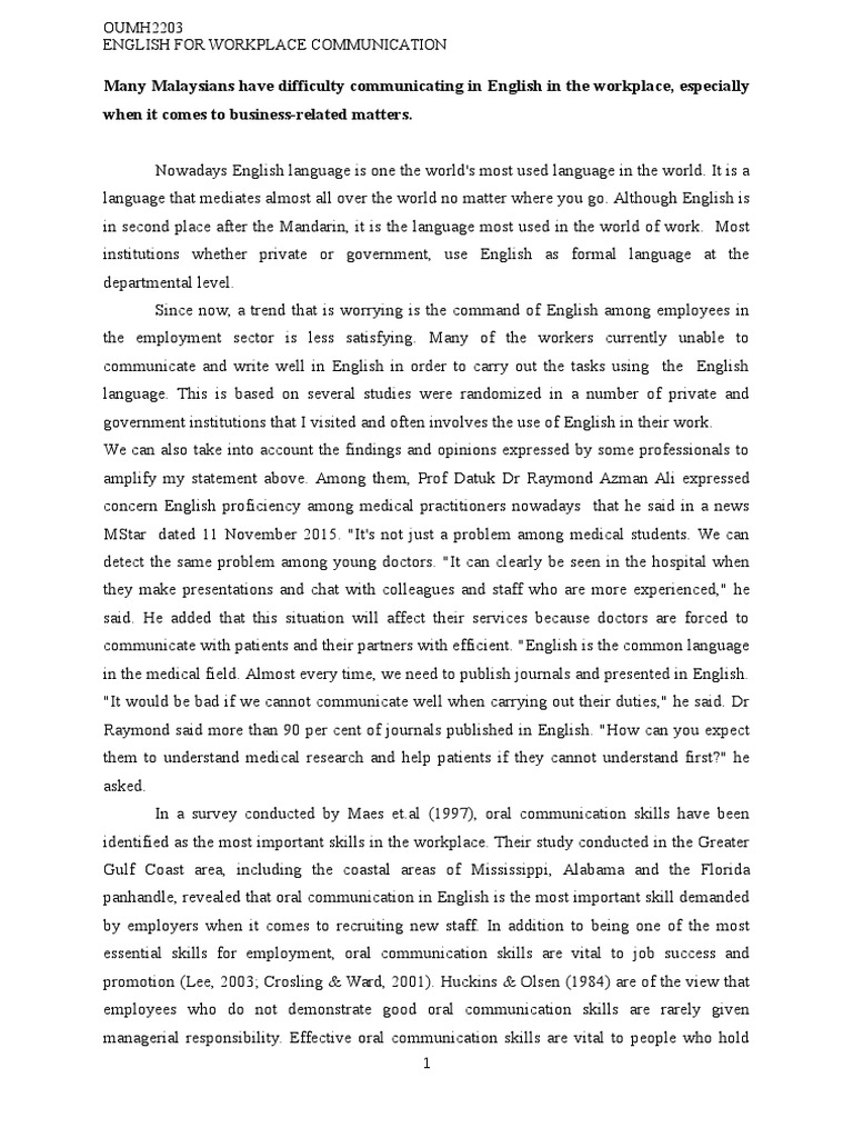 Oumh2203 Norhani Mohamad | Teachers | English Language