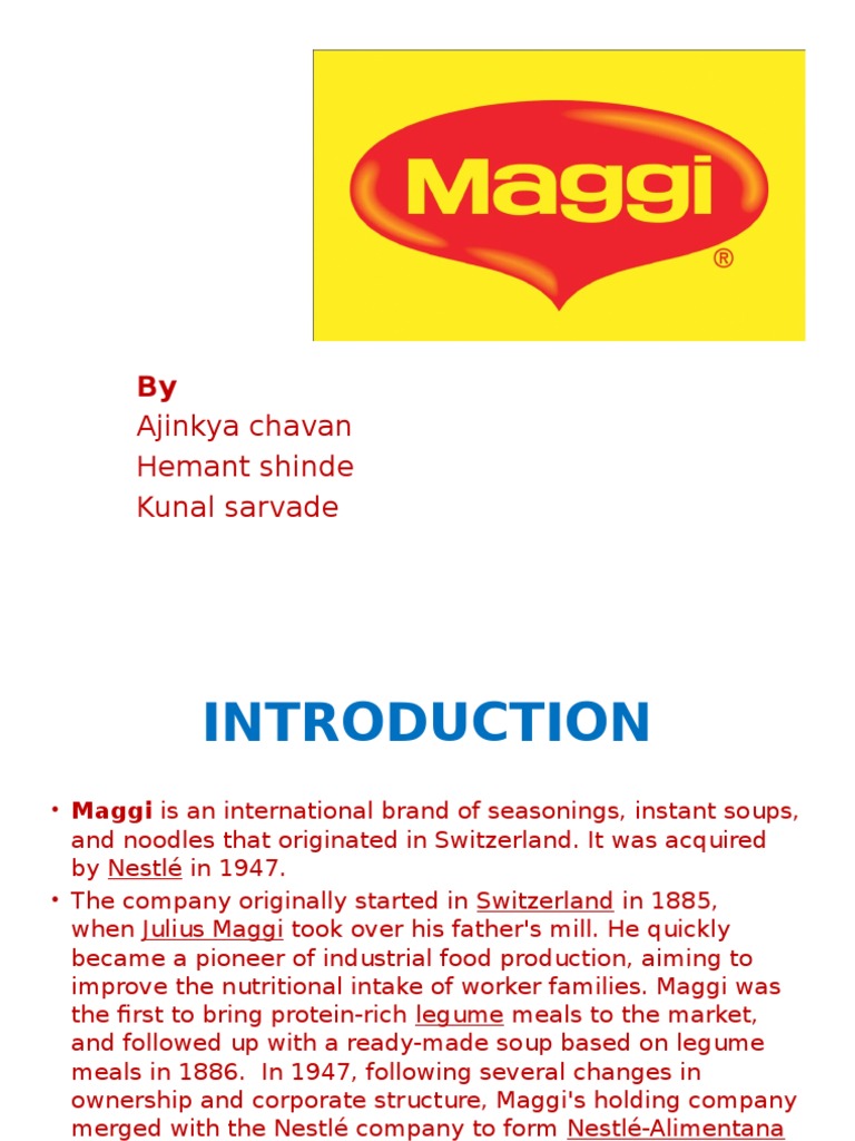 Maggi Eco | PDF | Food Industry | Foods