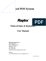 Open Table Training Restaurant Manual | PDF | System Software | Software