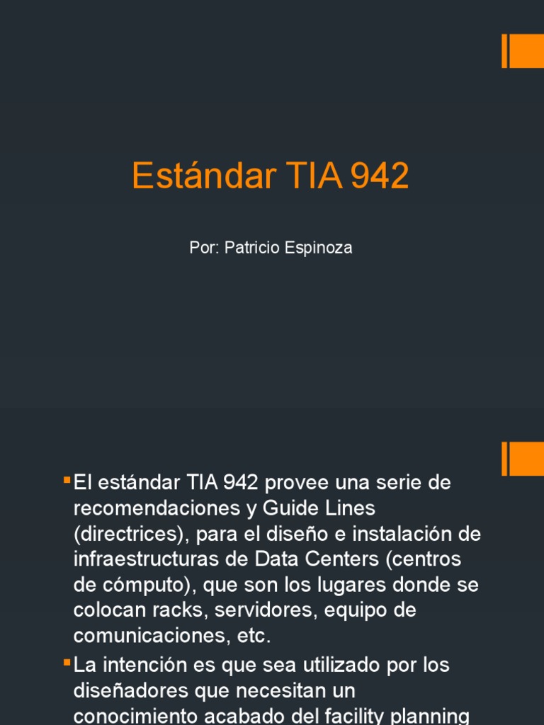 Estándar TIA 942 para Data Centers | PDF