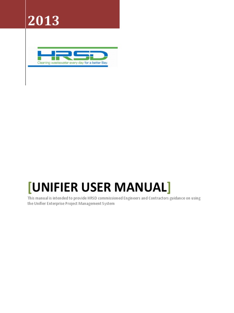 Unifier User Manual - 2013 | PDF | Business Process | Email