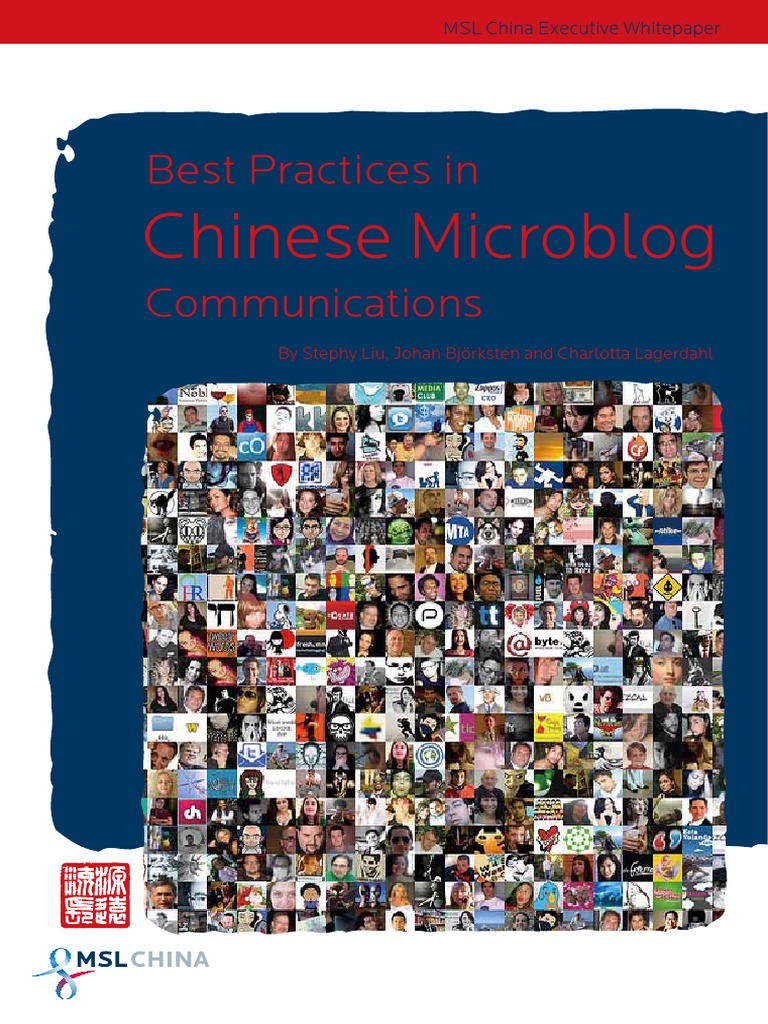 Chinese Microblogging Best Practice Guidelines - en | PDF