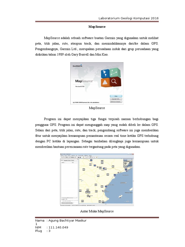 MapSource Dan Global Mapper | PDF