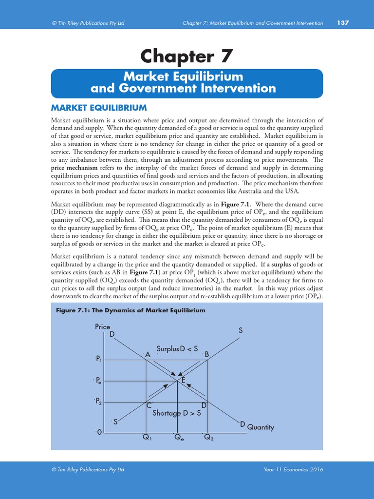 2016 Y11 Chapter 7 - CD - Unlocked | PDF | Monopoly | Economic Equilibrium